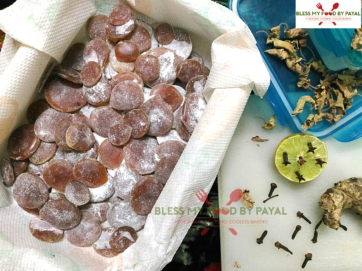 Homemade candy for cough and cold