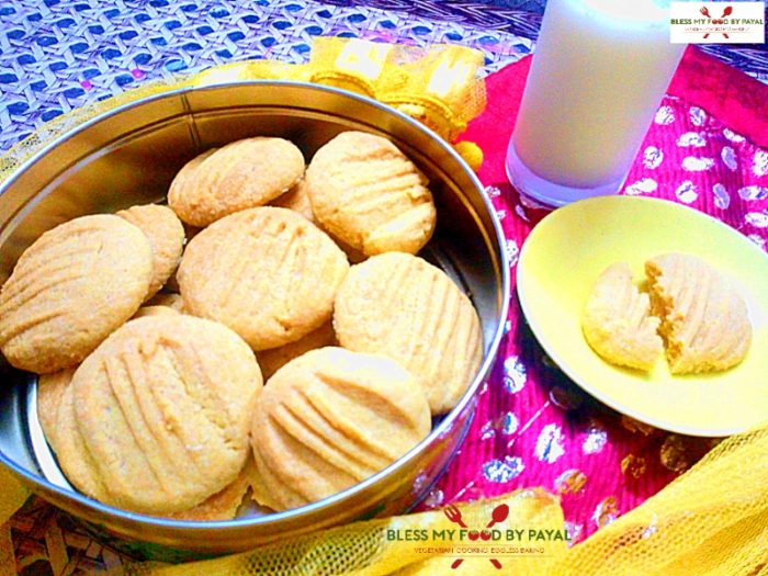 eggless custard cookies | custard cookies | eggless Custard biscuits