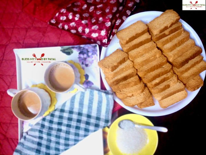 Suji rusk | eggless suji rusk recipe | homemade semolina rusk
