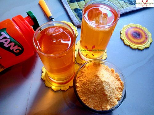 Homemade tang powder recipe | how to make orange tang at home - Bless ...