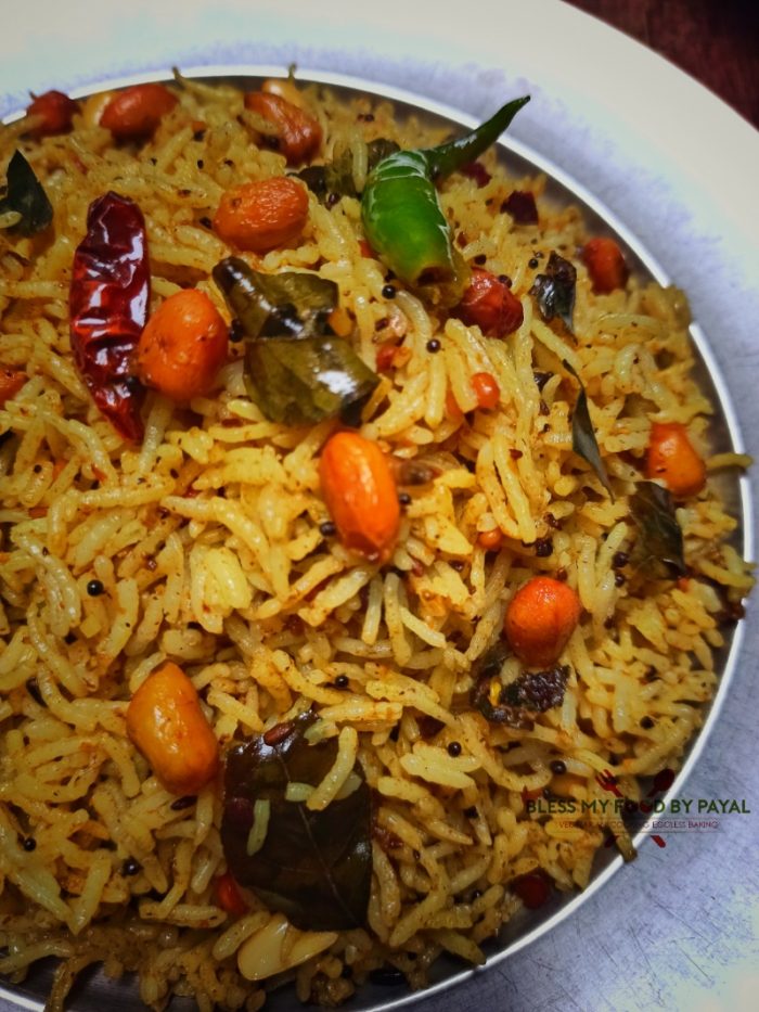 Easy Tamarind rice recipe | imli wale khatte chawal | spicy tamarind ...