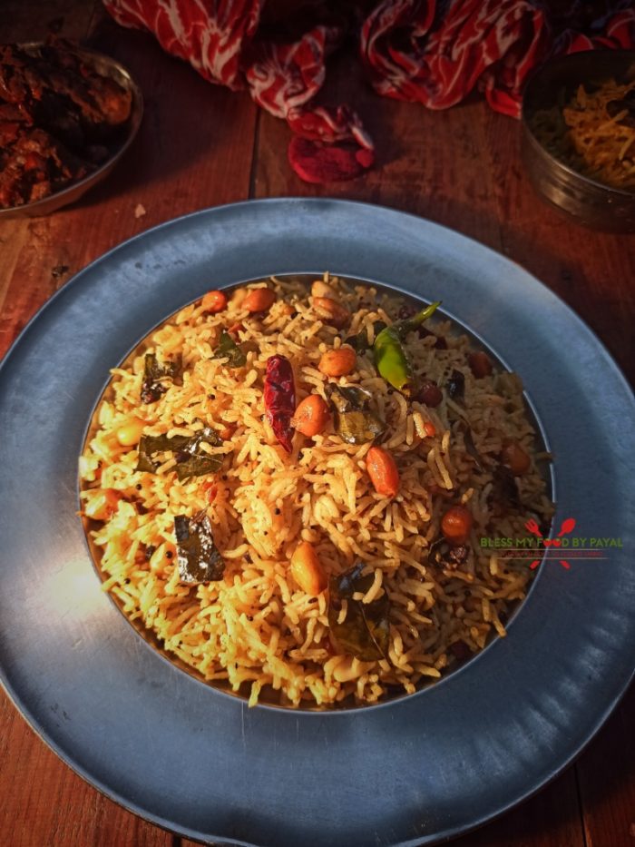 Easy Tamarind rice recipe | imli wale khatte chawal | spicy tamarind ...