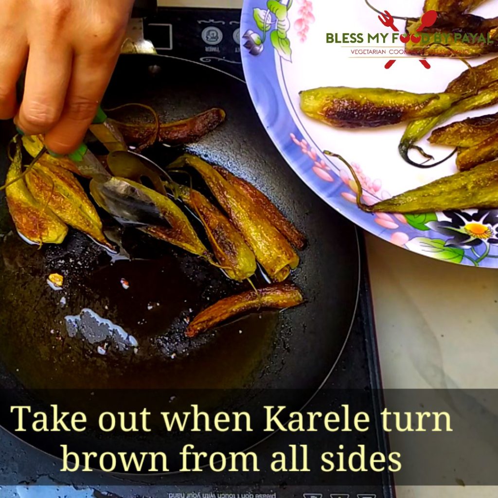 Bharwa Karela Recipe | Stuffed karela | Bless My Food By Food