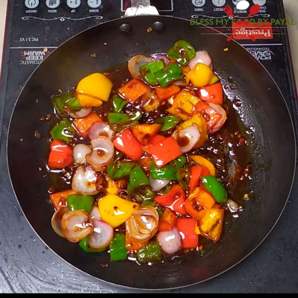 Chilli Mushroom without maida | chilli mushroom recipe