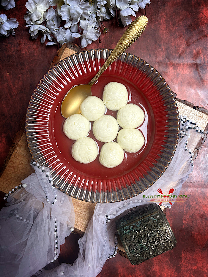 Soft spongy rasgulla recipe