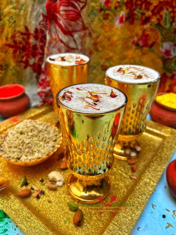 Instant Thandai Masala Powder And Drink