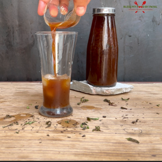 Jaggery and tamarind syrup recipe | Gud aur Imli ka sharbat - Bless My ...
