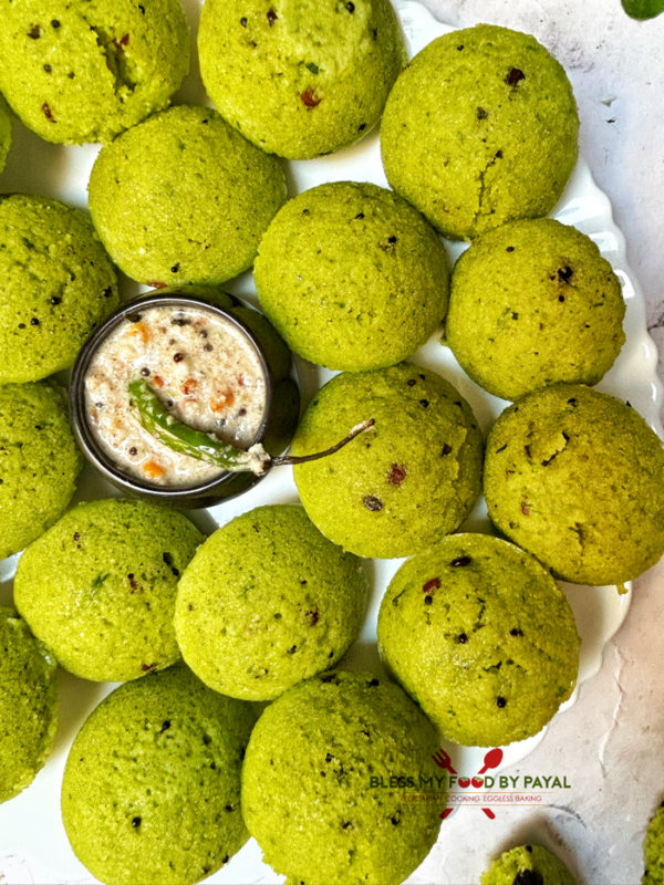 Instant Palak Idli Recipe | Instant Spinach Idli recipe