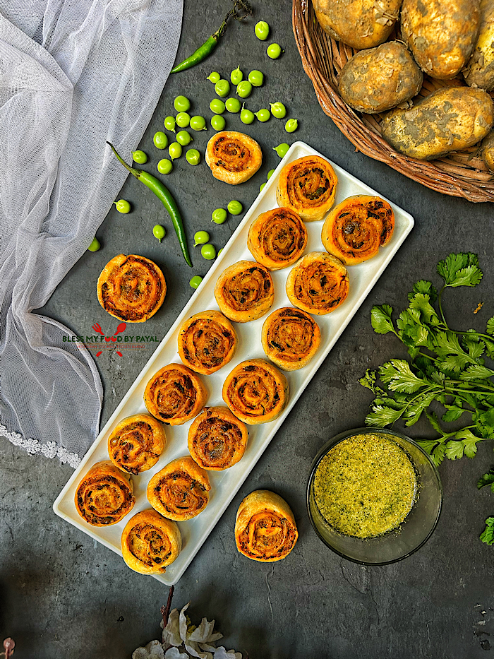 How to Make Pinwheel Samosa in Airfryer from Scratch at Home