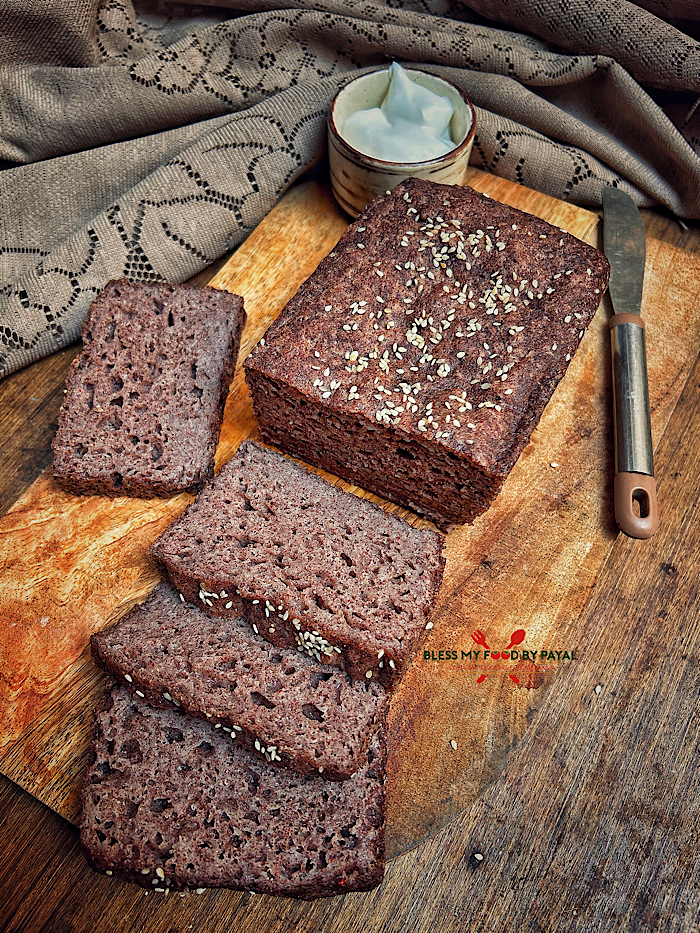 Gluten free Ragi Bread recipe | Soft & Fluffy Finger Millet Bread at home